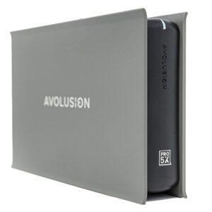 Avolusion PRO-5X Series 3TB USB 3.0 External Gaming Hard Drive Works for PS4 Original, Slim & Pro (Grey)