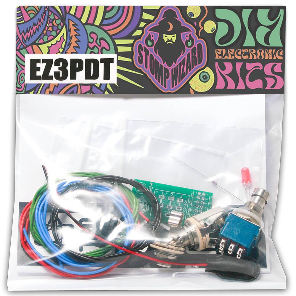 Stomp Wizard EZ3PDT DIY Guitar Pedal Kit