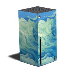 mighty skins skin compatible with xbox series x - visionary | protective, durable, and unique vinyl decal wrap cover | easy to apply, remove, and change styles | made in the usa (mixbserx-visionary)