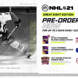 NHL 21 Great Eight Edition – Xbox One – Xbox Series X|S [Digital Code]