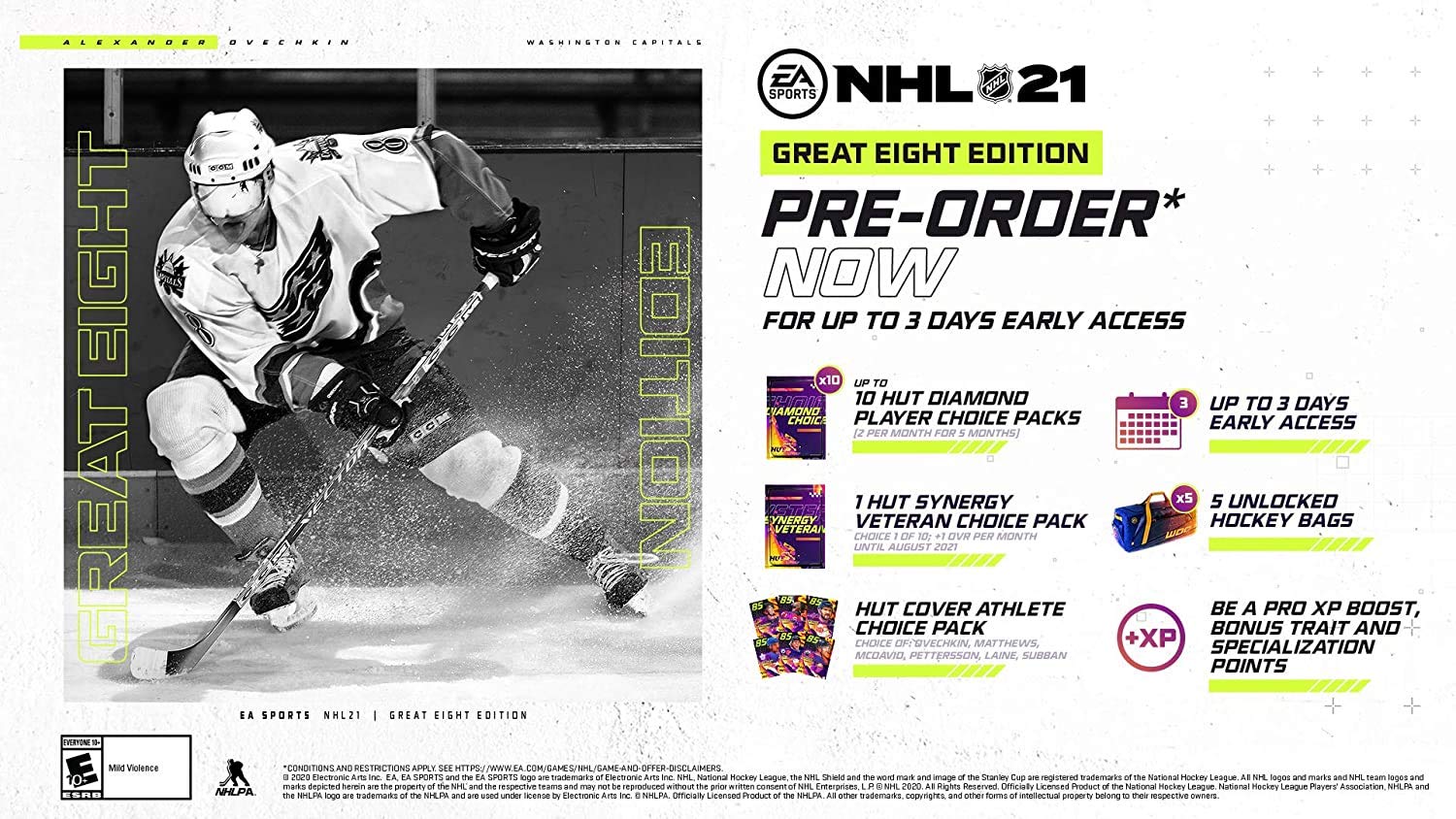 NHL 21 Great Eight Edition – Xbox One – Xbox Series X|S [Digital Code]