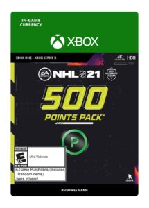 nhl 21: 500 points - xbox series x [digital code]