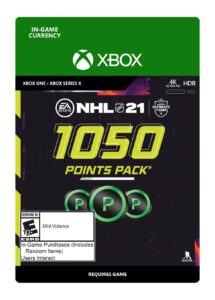 nhl 21: 1050 points - xbox series x [digital code]