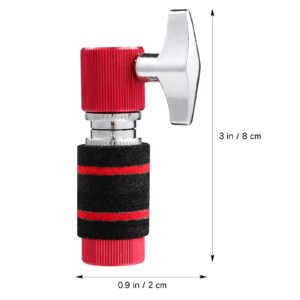 ARTIBETTER Hi Hat Clutch Quick Release Hi Hat Drop Clutch for Cymbal Jazz Drum Parts Accessories Red