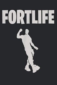 fortlife shoot hype dance video game gamer boys: management notebook - perfect size, 112 pages