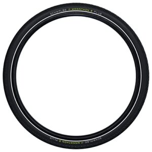 Schwalbe Marathon E-Plus, Pneumatico da Bici Unisex Adulto, Nero, Taglia Unica