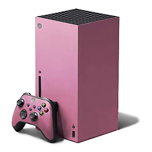 SOFT PINK - Vinyl Decal Mod Skin Kit by System Skins - Compatible with Microsoft Xbox Series X Console (XBX)