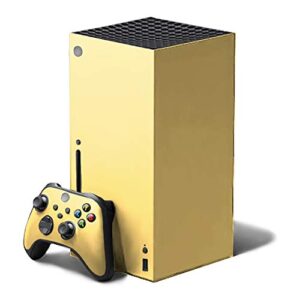 cool cream - vinyl decal mod skin kit by system skins - compatible with microsoft xbox series x console (xbx)