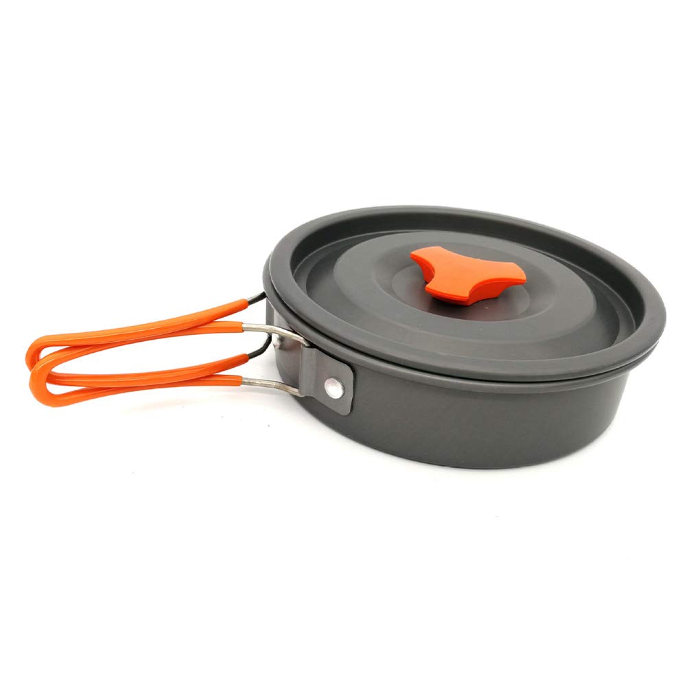 BESPORTBLE 1 Set Portable Pot Set Outdoor Cooking Tools Portable Camping Cookwares Outdoor Cookwares