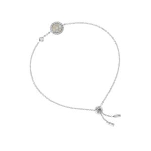 Fossil Women's Stering Silver Bracelet, Color: Silver (Model: JFS00519040)