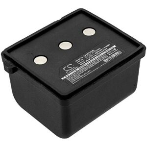 estry 7.2v battery replacement for jay combi transmitter ome receiver omr ume wide autonomy ome wide autonomy omnicontrol umb2 bt7223 2000mah