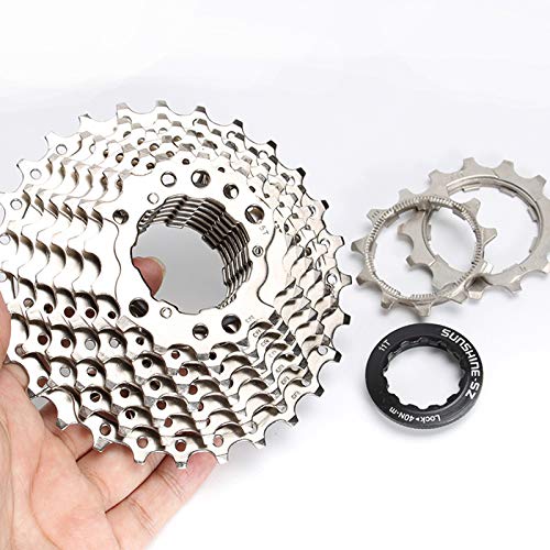 Royal Sun 9 Speed 11-28T Cogs Flywheel for 9 Speed Shimano SORA R3000 3400 3500 & Sram