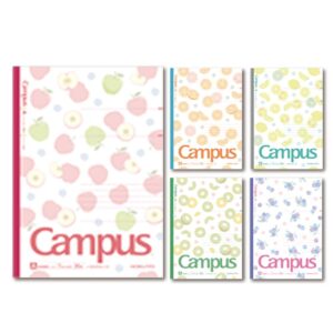 limited kokuyo no-3cbtn-l30x5 notebook, campus notebook, limited b5, dotted b rule, fruity pop, pack of 5 japan import