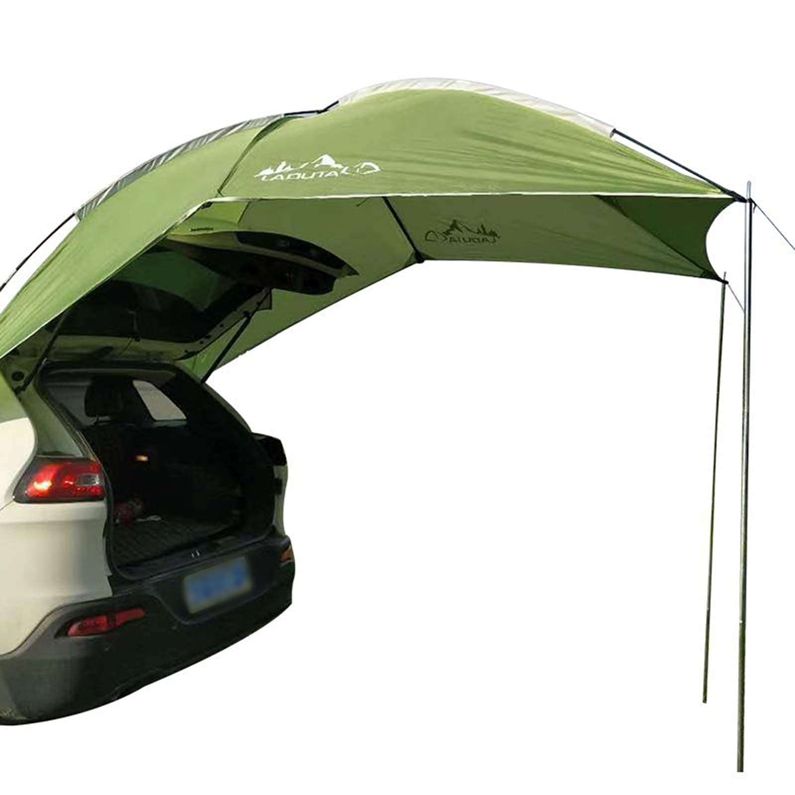 DYRABREST Car Tailgate Tent Canopy,110x74 Tailgate Shade Awning Tent,Leak Proof SUV Awning,SUA Tents for Camping,Beach, Picnic, Swimming Pool