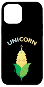 iphone 12 pro max uni corn - foodie lover case