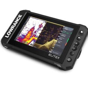 Lowrance Elite FS 7 Fish Finder with Active Imaging 3-in-1 Transducer, Preloaded C-MAP Contour+ Charts