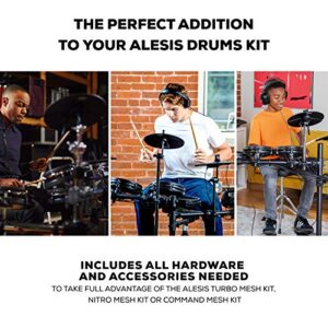 Alesis Drum Essentials Bundle – Complete Electric Drum Set Accessory Pack including A Drum Throne and On-Ear Headphones