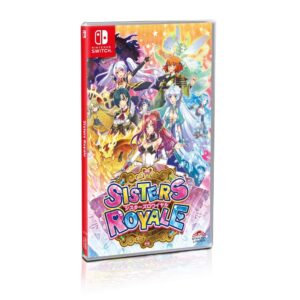 sisters royale: five sisters under fire w/ post card - strictly limited games - nintendo switch