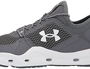 Under Armour Women's Micro G Kilchis, Pitch Gray (100)/White, 8 M US