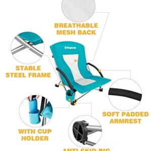 KingCamp KC3841_Cyan Camping Chair, One Size