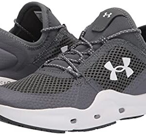 Under Armour Women's Micro G Kilchis, Pitch Gray (100)/White, 8 M US