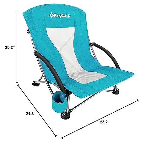 KingCamp KC3841_Cyan Camping Chair, One Size