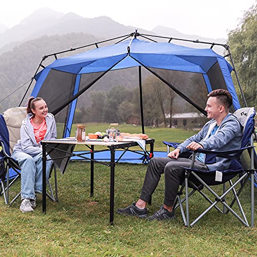 KingCamp KC3888_Navy/Grey Camping Chair, One Size