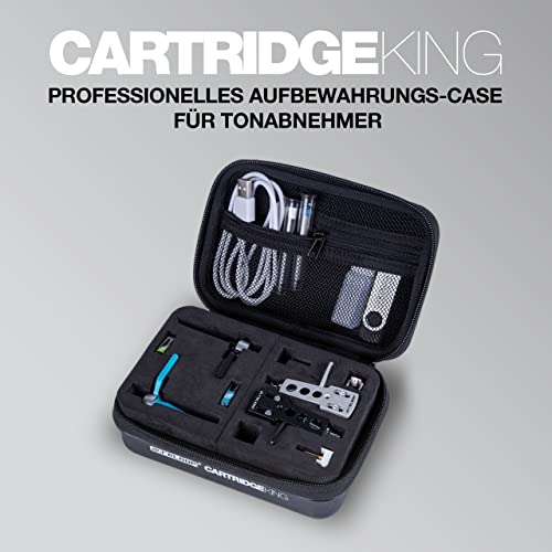 Reloop Cartridge-King, Professional Storage Case for Turntable Carts, Needles and Accessories DJ Bag