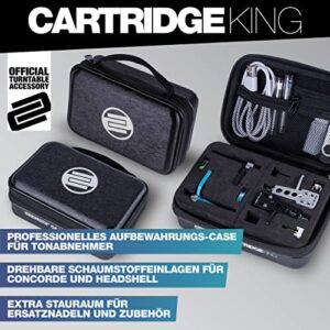 Reloop Cartridge-King, Professional Storage Case for Turntable Carts, Needles and Accessories DJ Bag