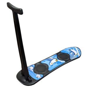 grizzly snow 95cm folding snow scooter sled