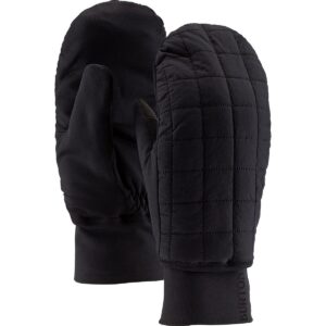 Burton Standard Heavyweight Quilted Mittens, True Black, Medium