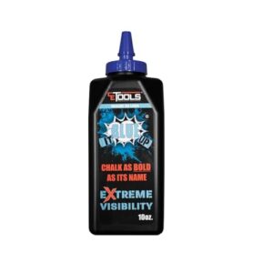 ce tools blue it up® extreme visibility marking chalk made in usa - blue 10 oz (283.5g) marking chalk for chalkline, job site chalk, hydrophobic construction chalk.