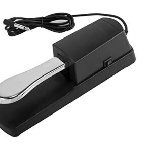 【Only for 3.5mm Jack】 NikoMaku Piano Keyboard Sustain Pedal for 3.5mm Jack Digital Piano Electronic Keyboard SWANX Keyboard