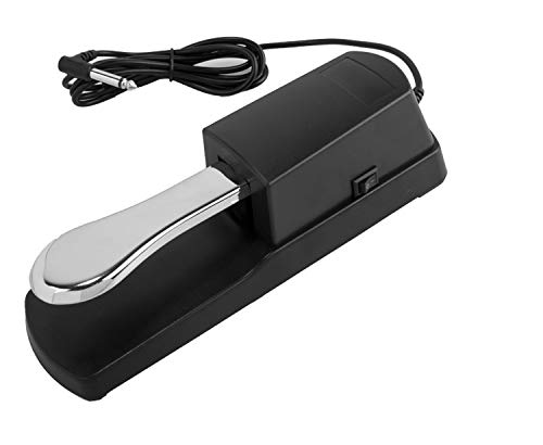 【Only for 3.5mm Jack】 NikoMaku Piano Keyboard Sustain Pedal for 3.5mm Jack Digital Piano Electronic Keyboard SWANX Keyboard