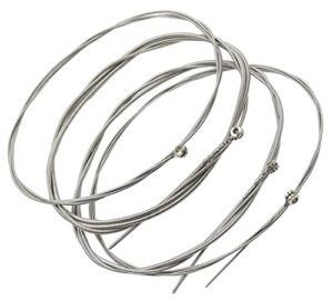 jiayouy strings stainless steel 4 string bass strings with small ball ends 4 strings/set string gauges: 046-100