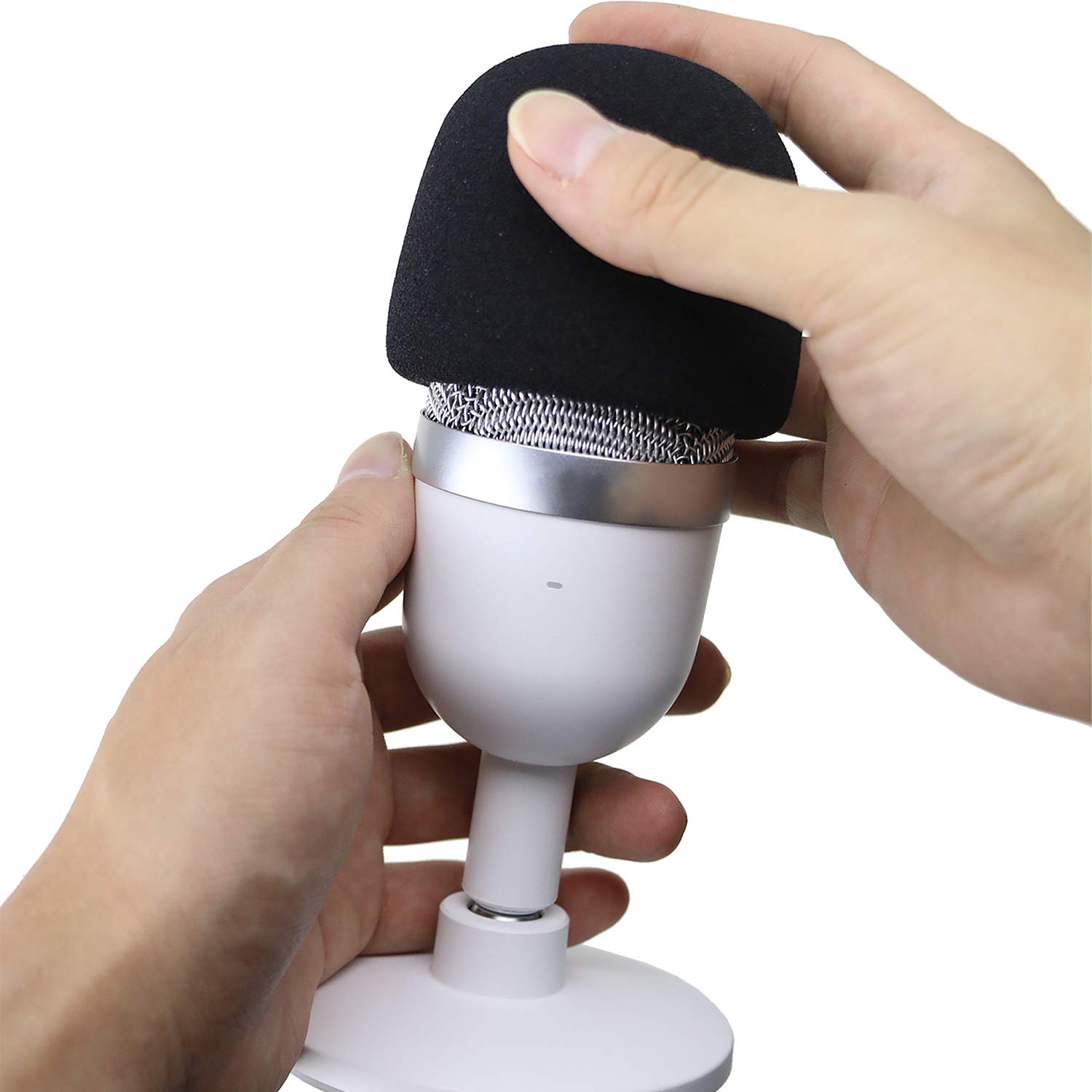 YOUSHARES Razer Seiren Mini Pop Filter - Mic Foam Windscreen Cover Compatible with Razer Seiren Mini Streaming Microphone to Blocks Out Plosives