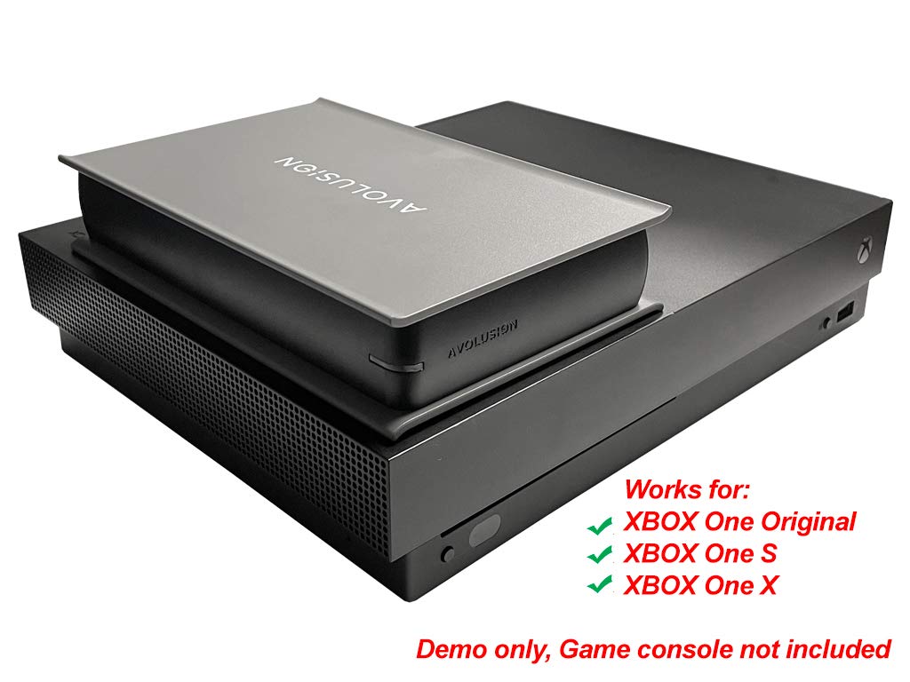 Avolusion PRO-5X Series 8TB USB 3.0 External Gaming Hard Drive for XBOX One Original, S & X (Grey)