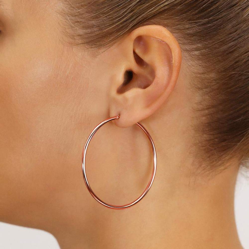 M MOOHAM Small Gold Hoop Earrings for Women, 14K Gold Plated 925 Sterling Silver Post Hypoallergenic Chunky Mini Hoops Earrings Pack Set Dainty Tiny Small Gold Hoop Earrings for Women Jewelry 13mm