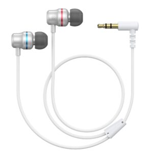 kiwi design noise-isolating in-ear headphones compatible with quest 2 / rift s accessories, earphones with custom silicone earbuds caps (not compatible with quest 3)