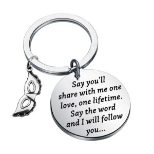 cenwa musical theatre gift say you'll share with me one love one lifetime gift for musical fan (say you'll share k)