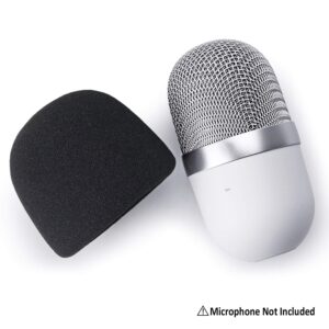 YOUSHARES Razer Seiren Mini Pop Filter - Mic Foam Windscreen Cover Compatible with Razer Seiren Mini Streaming Microphone to Blocks Out Plosives