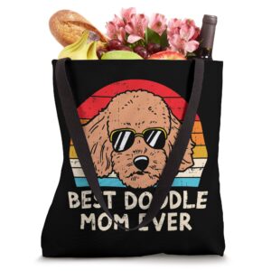 Best Doodle Mom Ever Retro Goldendoodle Dog Lover Women Gift Tote Bag