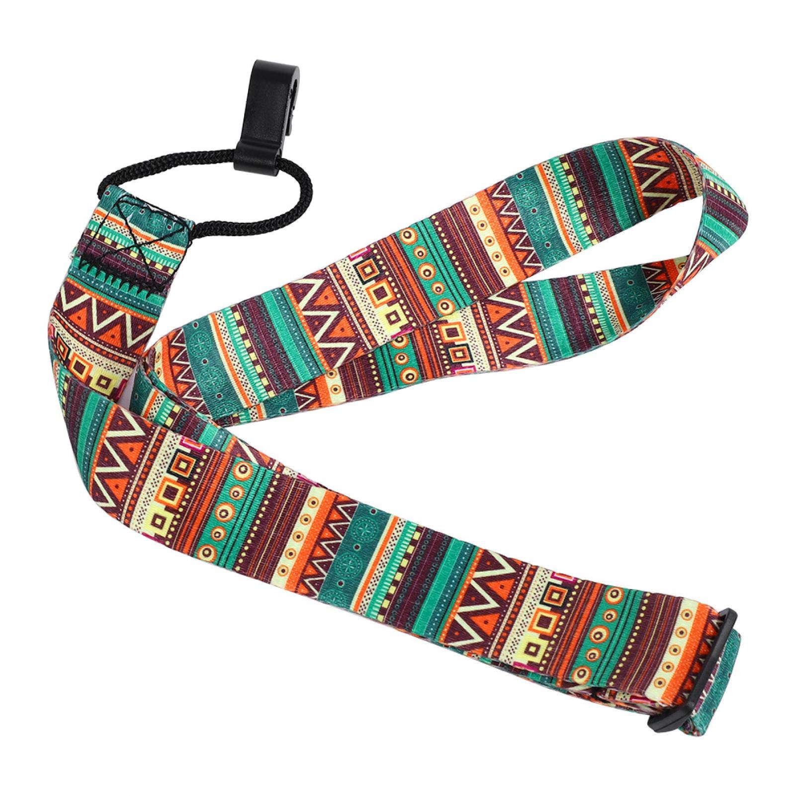 Ukulele Strap With Hook For You To Concentrate Completely At The Playing A Ukulele. For Ukuleles (soprano, Concert, Tenor, Or Baritone).