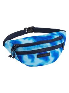 burton hip pack, cobalt abstract dye, one size