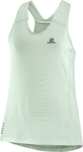 salomon women's standard tank, opal blue, l