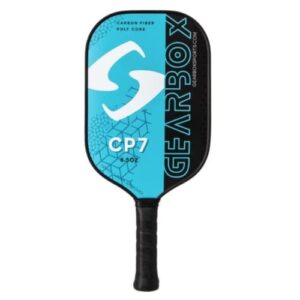 gearbox cp7 pickleball paddle, 8.5 oz, blue