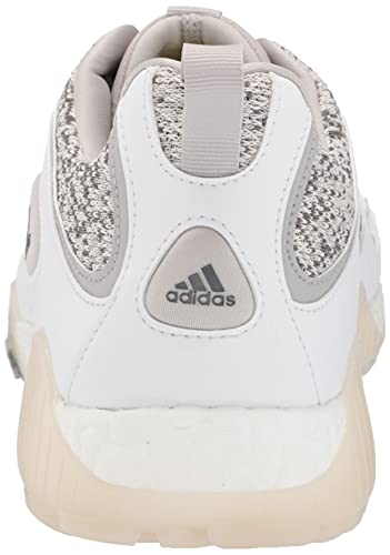 adidas Men's CodeChaos 21 Primeblue Spikeless Golf Shoes, Footwear White/Grey Four/Grey Two, 9.5