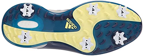 adidas Men's ZG21 Motion Golf Shoes, Grey Two/Victory Blue/Pulse Yellow, 11.5