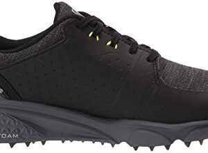 Callaway Men's Coronado v2 SL Golf Shoe, Black/Grey, 9.5