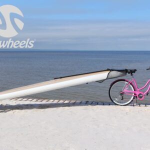 SUP Wheels | Walk or Bike Bundle | Wheel Carry + Bike Strap Handle Combo